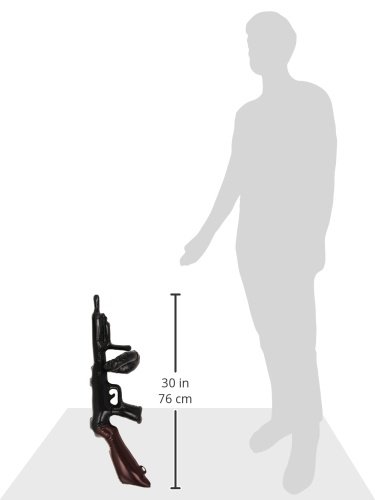 Smiffys Inflatable Tommy Gun, 75 cm – Black – TopToy