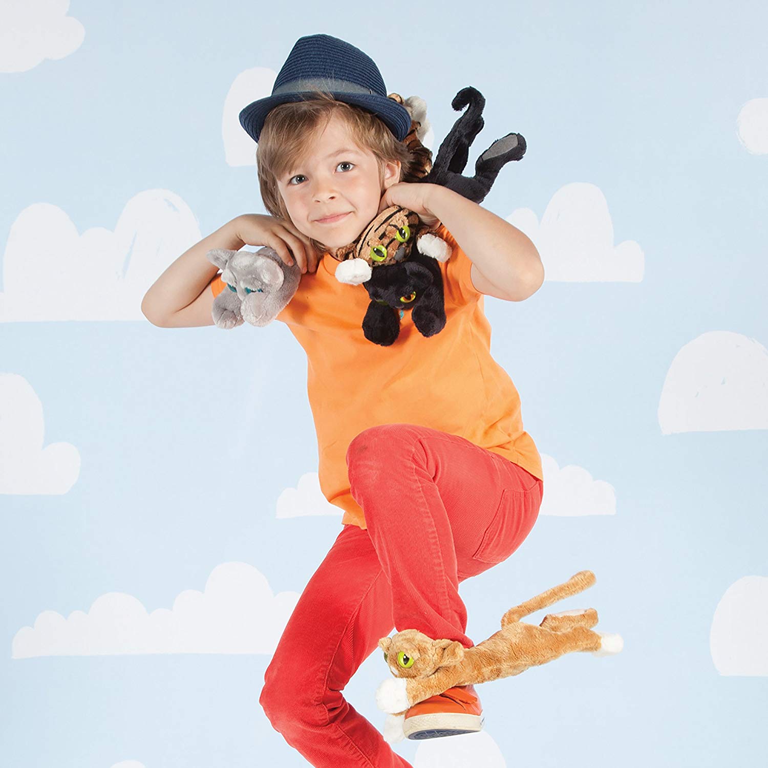 Manhattan Toy Lanky Cats Ziggy Black Cat Stuffed Animal – TopToy