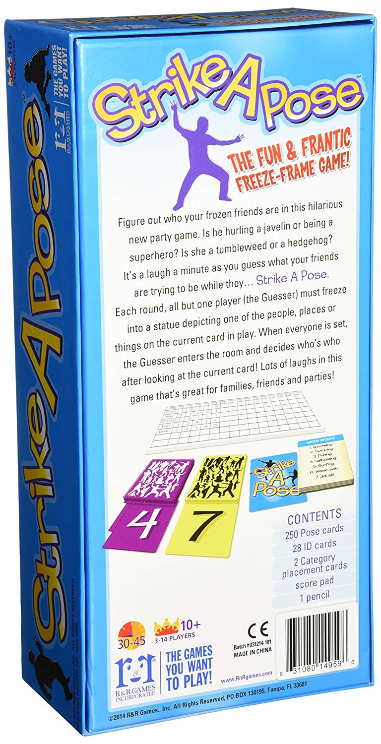 RnR Games RNR00959 Strike a Pose! Game – TopToy