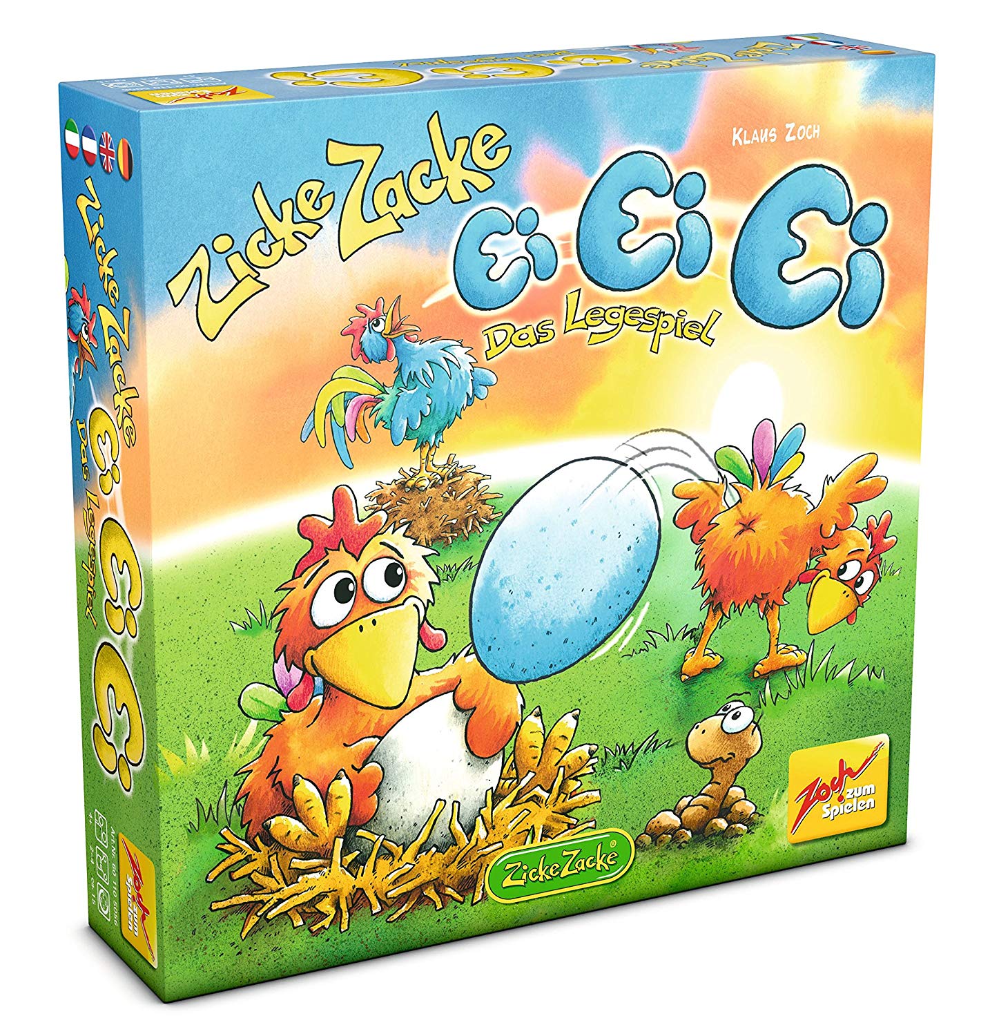 Zoch 601105056 “Zicke Zacke Ei, Ei, Ei Game – TopToy