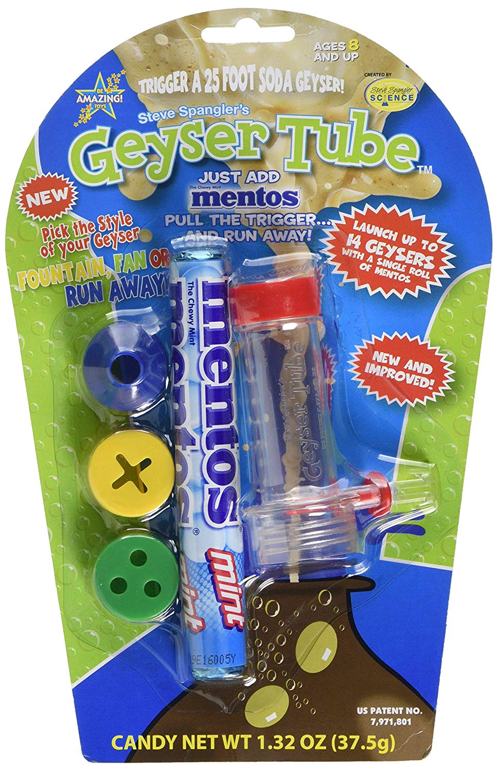 Be Amazing Toys Steve Spangler’s Geyser Tube Kit Includes Caps – TopToy